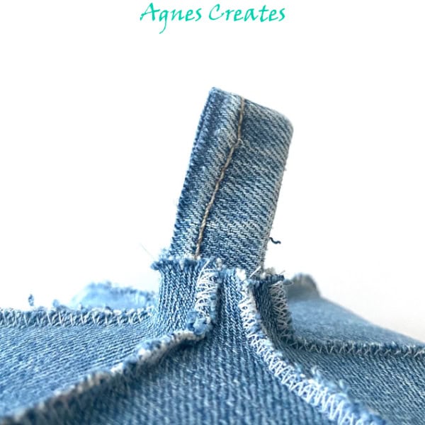 Easy to Sew Denim Pumpkin Free Pattern - Agnes Creates