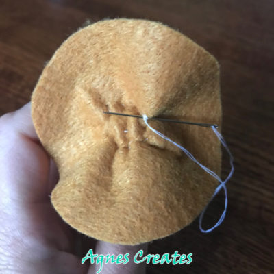 Easy To Make Felt Candle Ornament - Agnes Creates